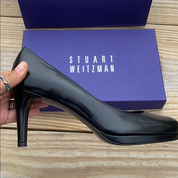 Stuart Weitzman | Shoes | Stuart Weitzman Black Kid Leather Blog ...